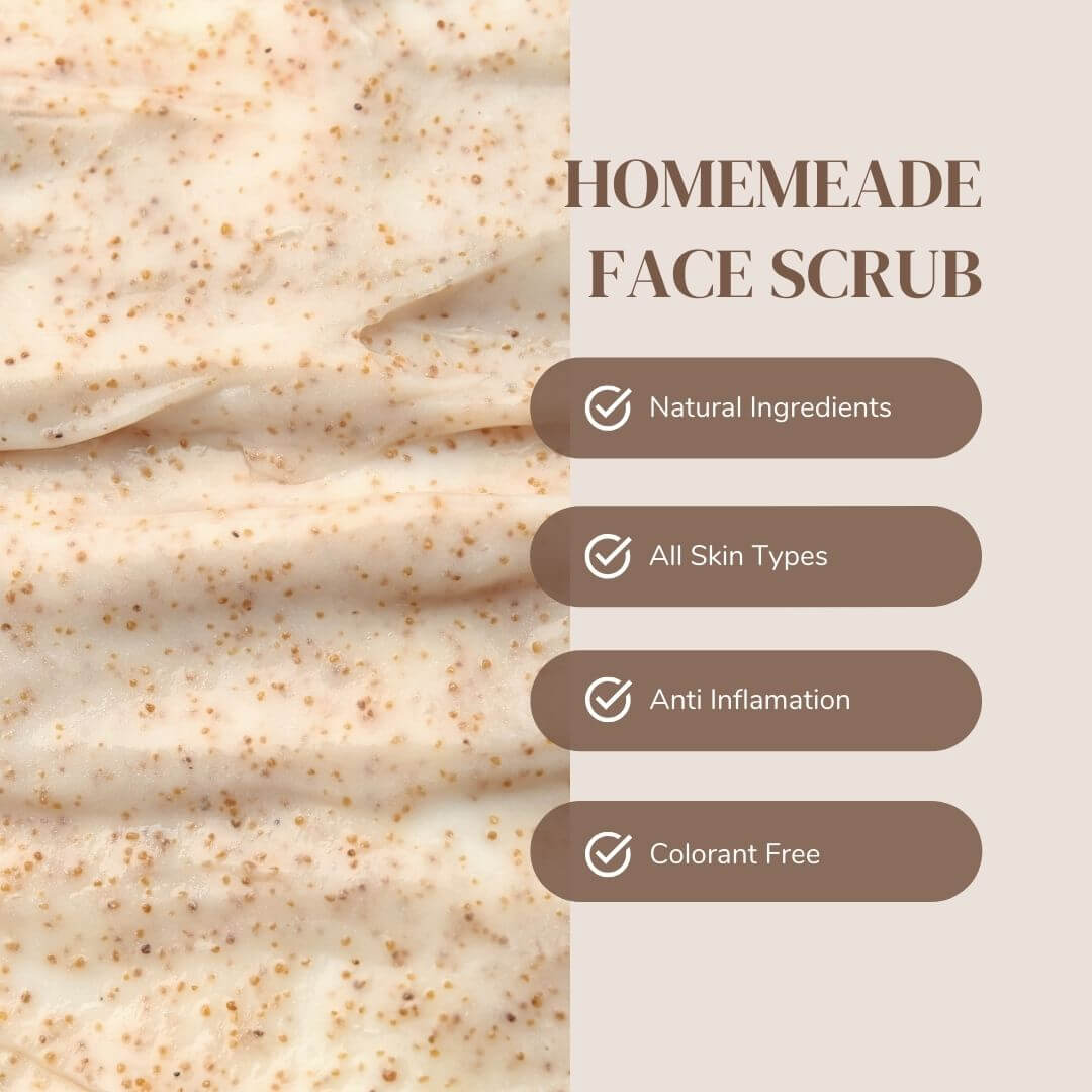 HOMEMADE PAPAYA WALNUT FACE SCRUB – Naulakha Essentials